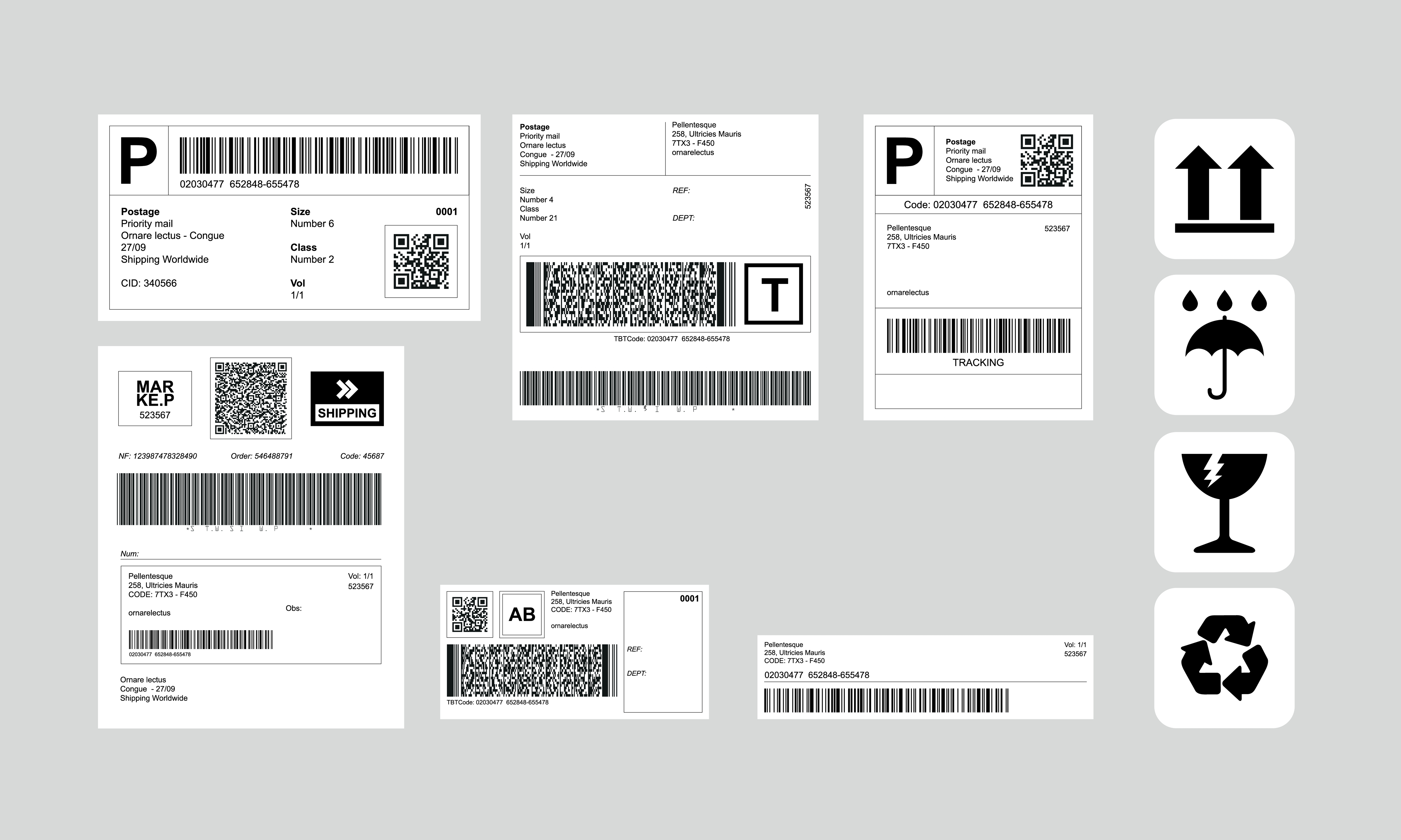 Procesos y eficiencia de etiquetado de mercancías